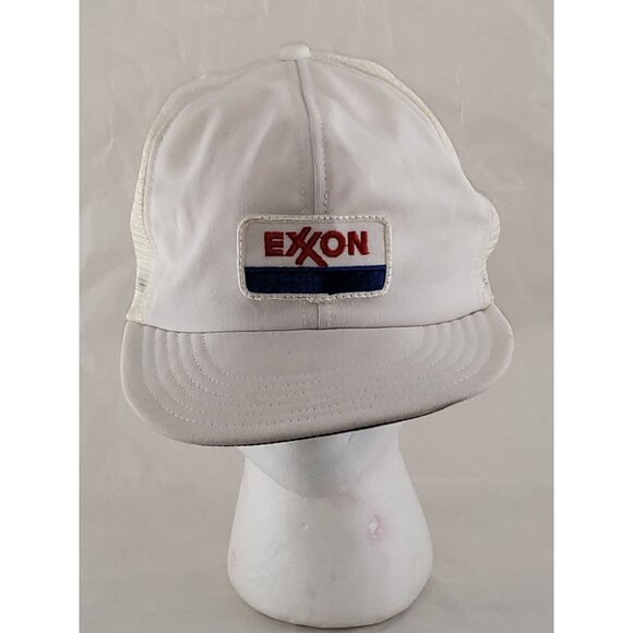 Exxon | Accessories | Vintage Exxon Snapback Trucker Hat Men Unilog Os ...